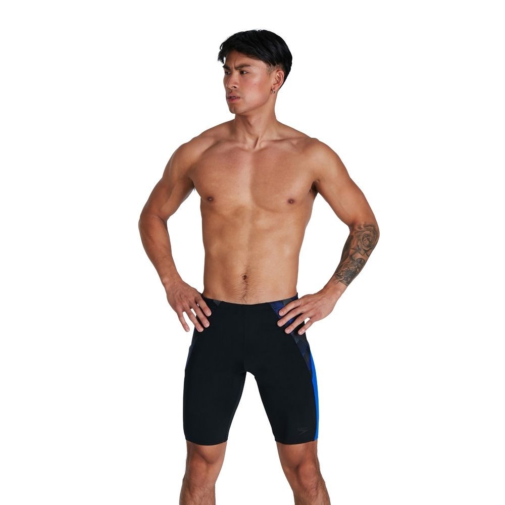 Speedo Men's Eco Endurance+ Slice Jammer Black